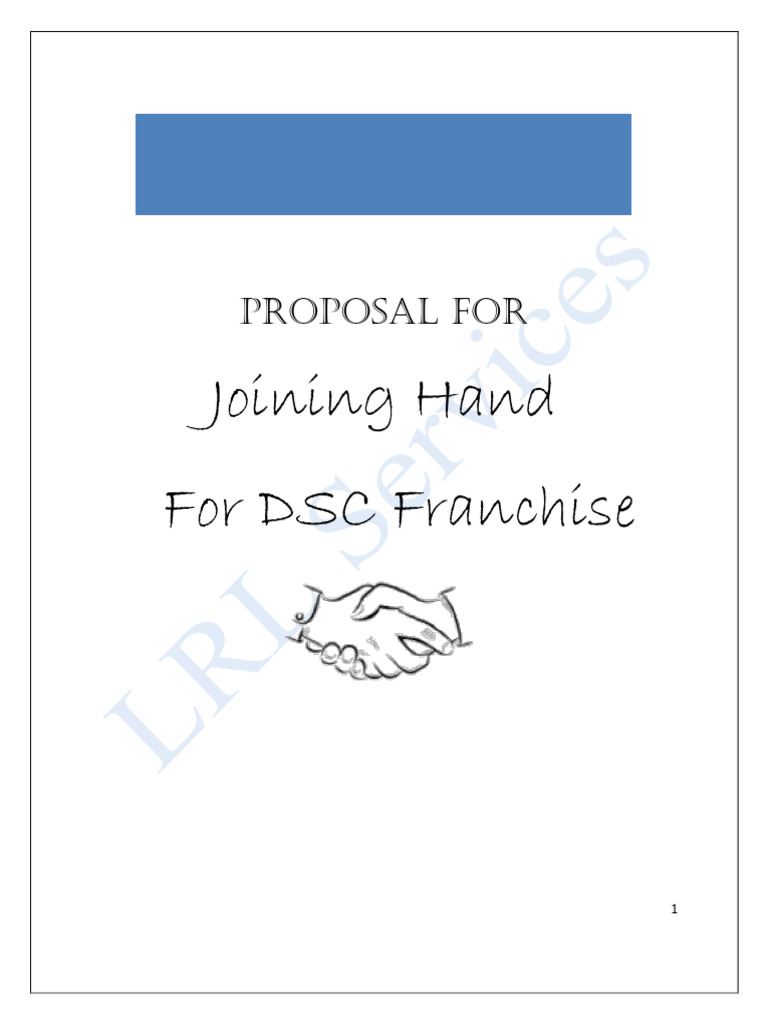 DSC Franchise Proposal Overview | PDF
