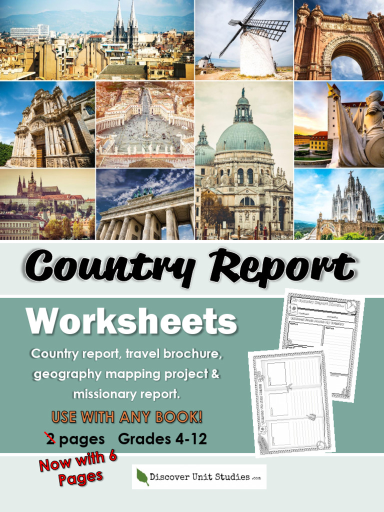 Country Report Worksheet | PDF | Social Information Processing ...