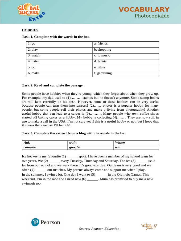Unit 1 Extra - Vocabulary | PDF