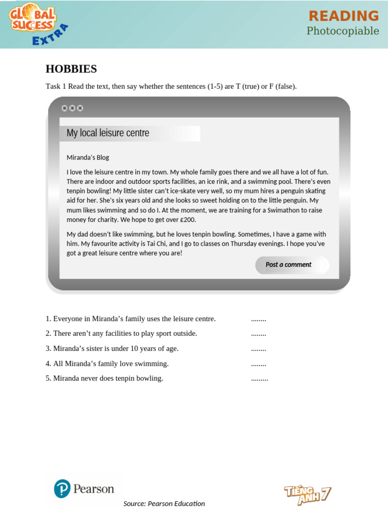 Unit 1 Extra - Reading | PDF | Sports