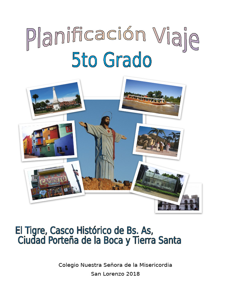 Viaje Educativo a Buenos Aires 2018 | PDF | Buenos Aires | Entorno natural