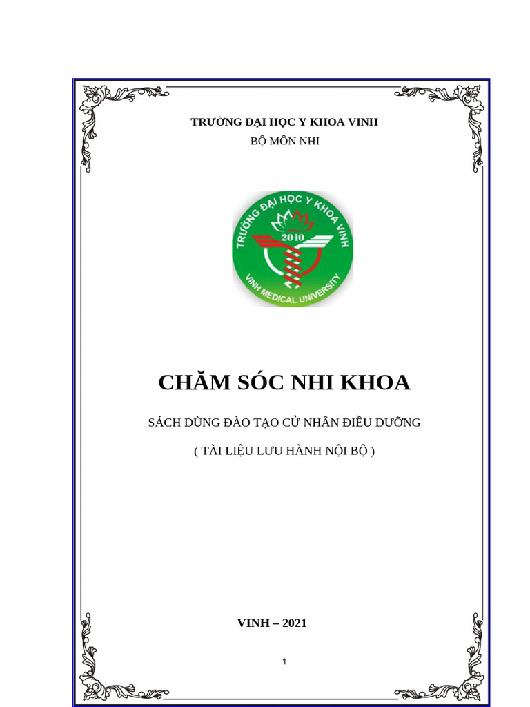 CHĂM SÓC NHI KHOA (bản cuối) | PDF