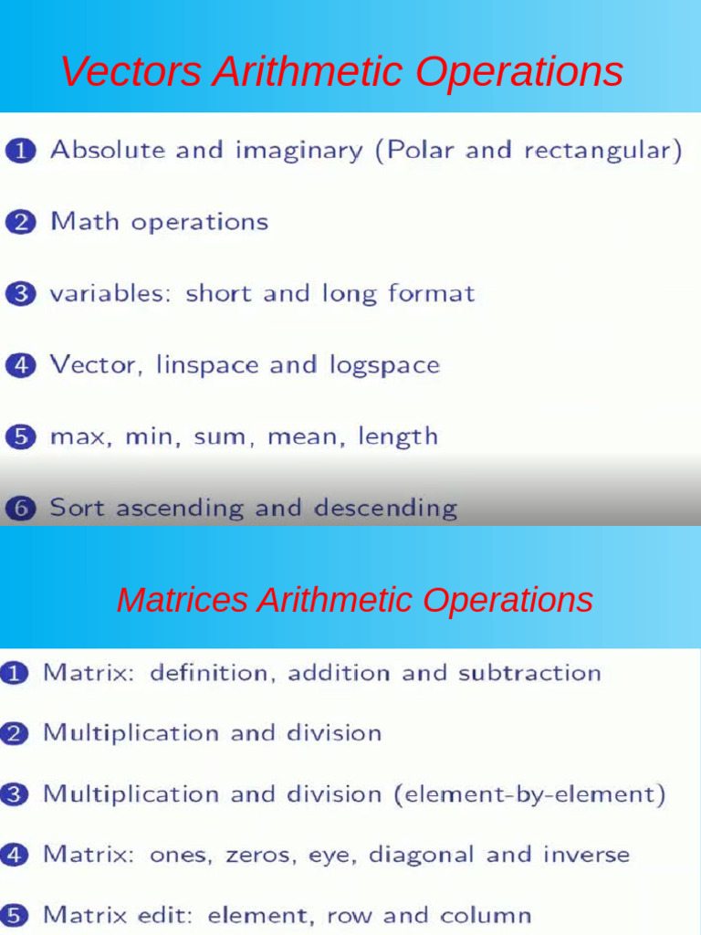 Matlab Lecture 03 | PDF