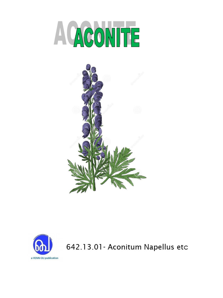 Aconite | PDF | Cough | Vomiting