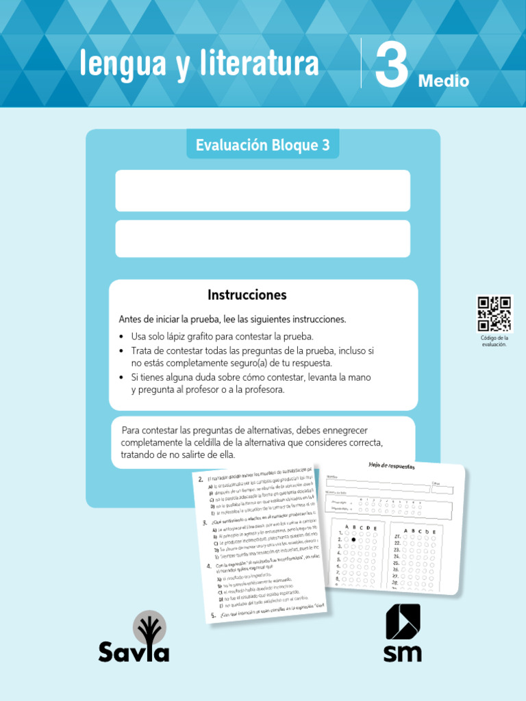 Evaluacion Len 3m Bloqu | PDF | Rol de género | Estereotipos