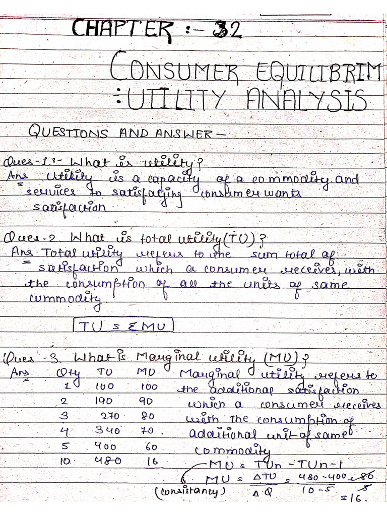 MICROECONOMICS Chapter 2 | PDF