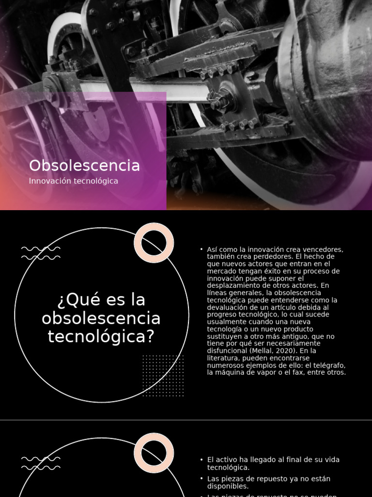 Tipos de Obsolescencia Tecnológica | PDF