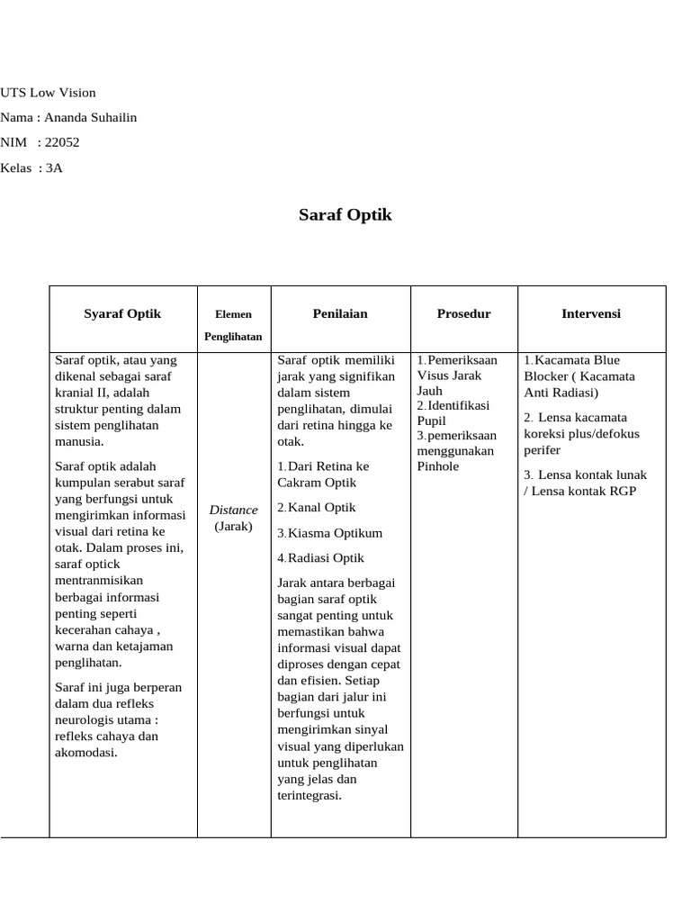 saraf optik low vision adella new 2 | PDF