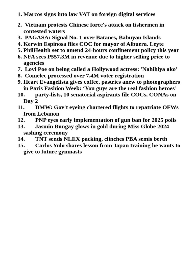 Fact Sheet For DSPC 2024-2025 | PDF | Vietnam