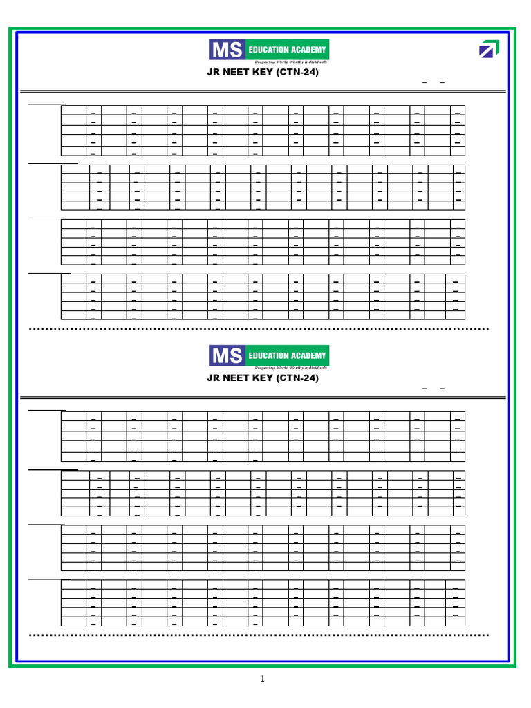 JR - NEET CTN-24 KEY & SOLUTIONS (16-12-24) Final | PDF | Materials ...
