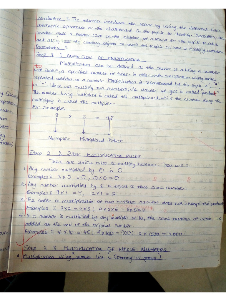 Primary 2 Second Term Lesson Note | PDF