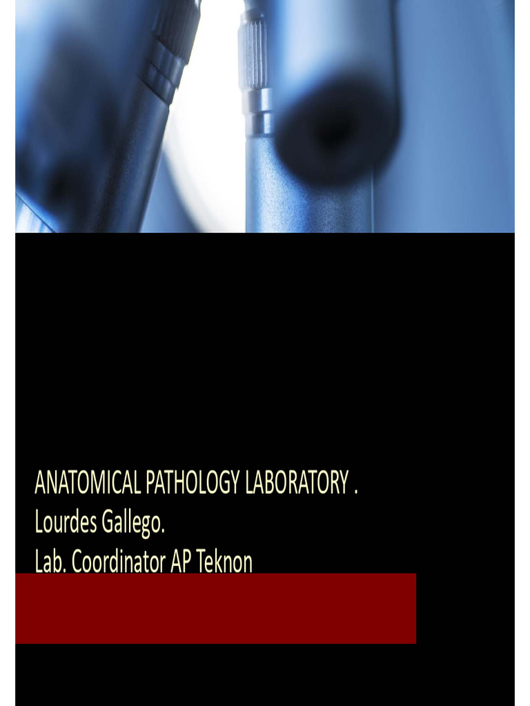 Anatomical Pathology Lab | PDF | Fixation (Histology) | Staining