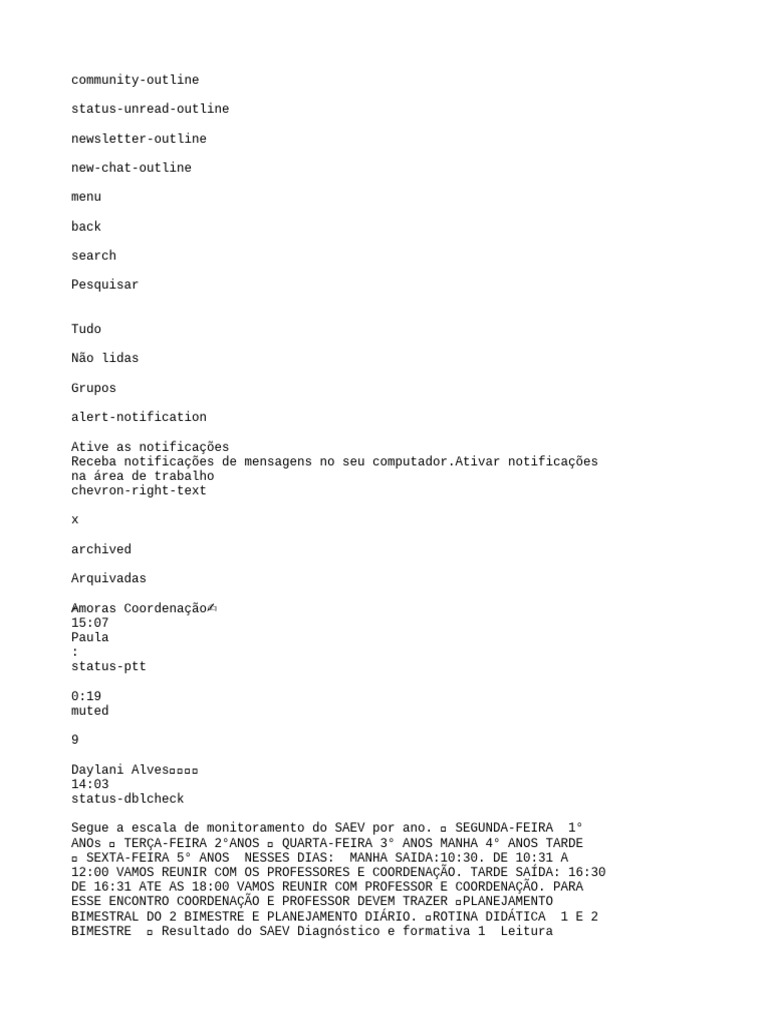 ROTINA 3 ANO | PDF | Informática