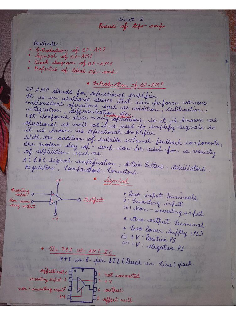 Unit 1 Electronics First Paper | PDF