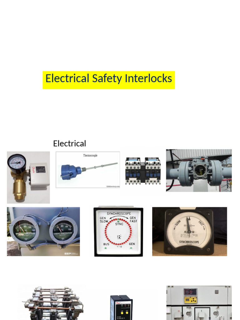 Electrical Safety Interlocks | PDF