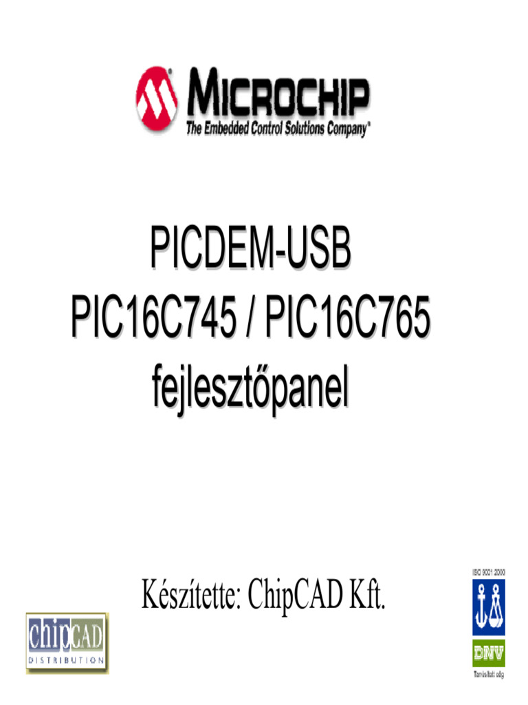 PICDEM-USB Bemutató | PDF