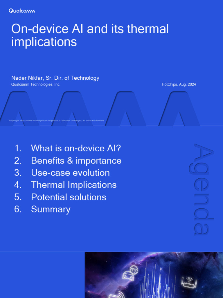 HC2024.T2.Qualcomm.NaderNikfar.final-0824 | PDF | Computing | Computer Hardware