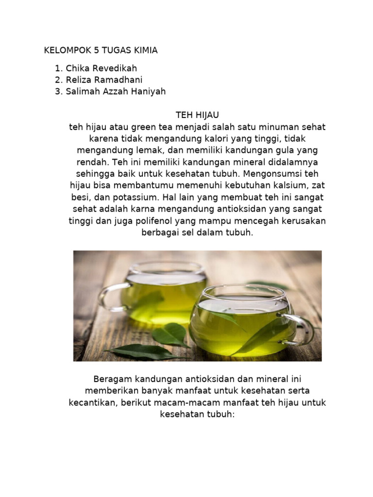 KELOMPOK 5 TUGAS KIMIA | PDF
