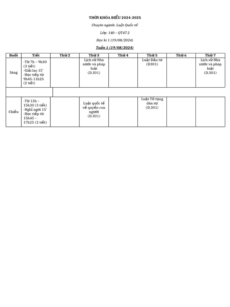 TKB Năm 3 HK1 QT47.2 | PDF