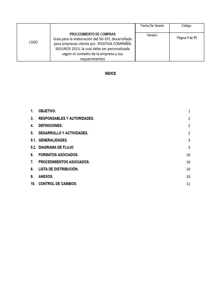 Procedimiento de Compras | PDF | Business | Seguro