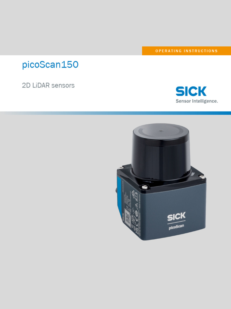 Operating Instructions Picoscan150 2d Lidar Sensors en Im0106691 | PDF ...