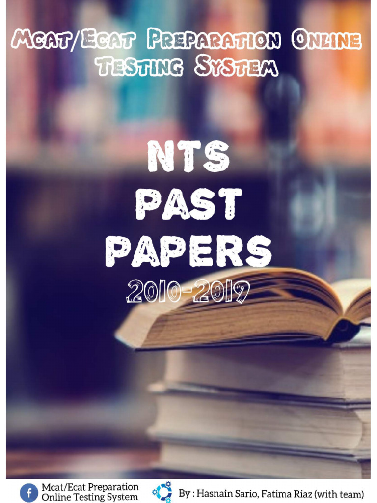 LR NTS Past_paper_2010 - 2019 | PDF