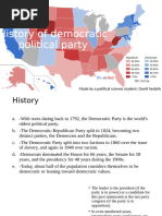 Timeline of American Political Parties | PDF | American Government ...