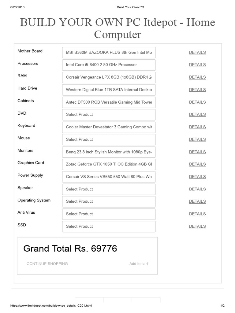 Build Your Own PC | PDF