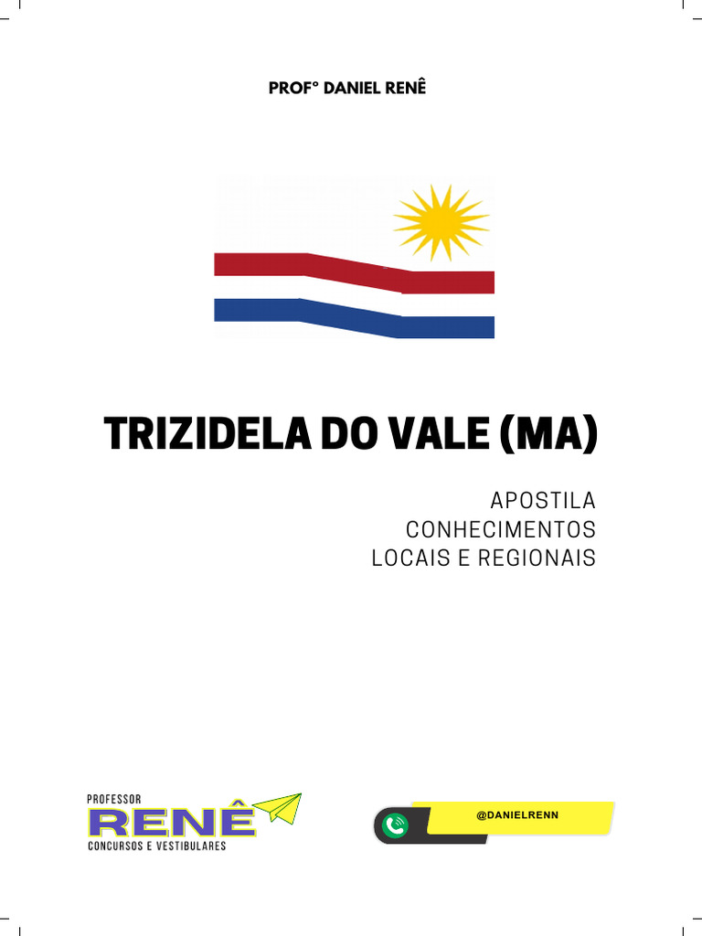 Trizidela Do Vale (Ma) - Conhecimentos Locais - Profº Daniel Renê | PDF ...