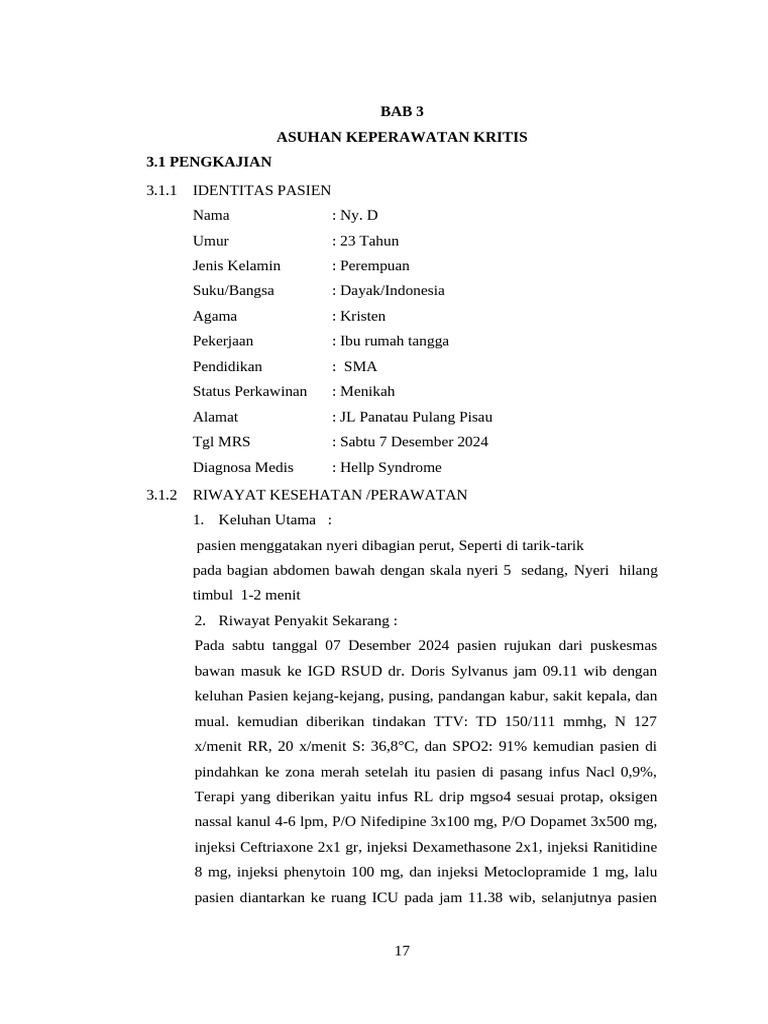 ASKEP ERSI ICU PKK 3 NEW REVISI 4 salinan | PDF