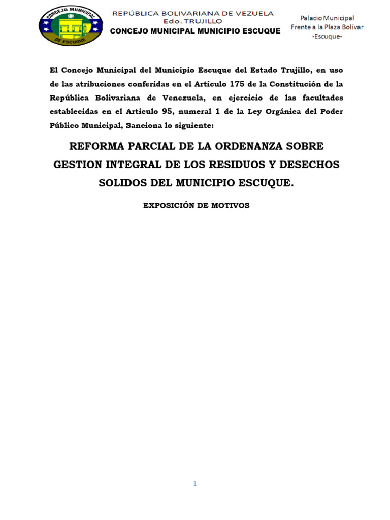 Gestion Integral de Residuos y Desechos Solidos 2023 | PDF | Residuos | Gestión de residuos