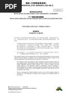 HKDSE English Paper 2 Marking Scheme | PDF | Vocabulary | Communication
