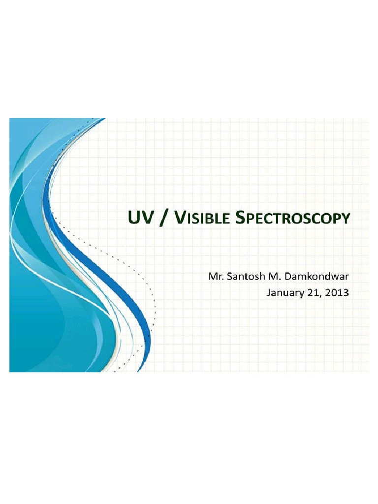 UV Visible | PDF