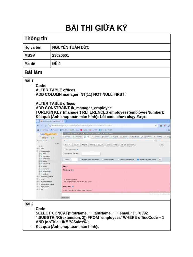 (TH) Template N P Bài Thi | PDF