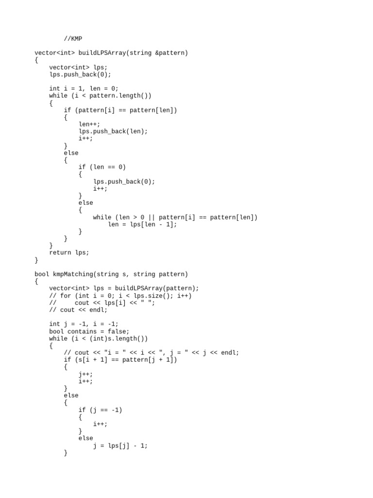 KMP | PDF
