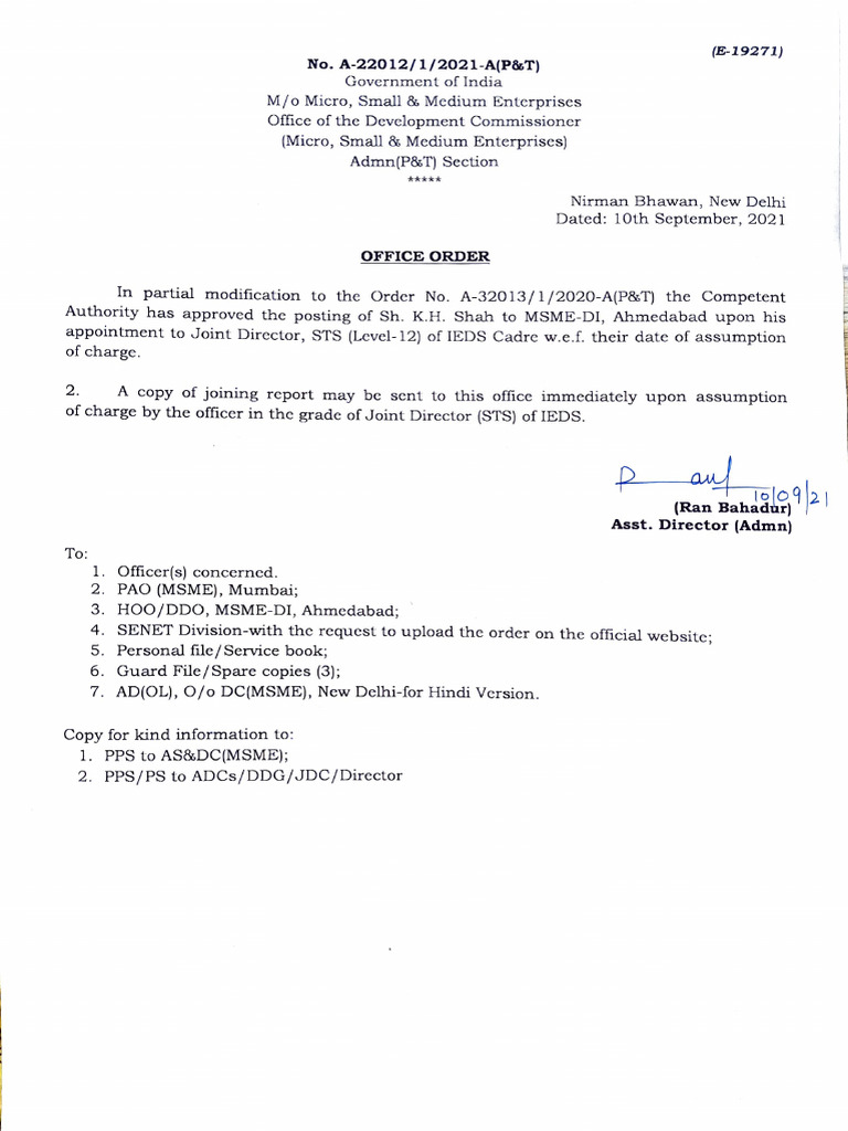 Posting Order | PDF