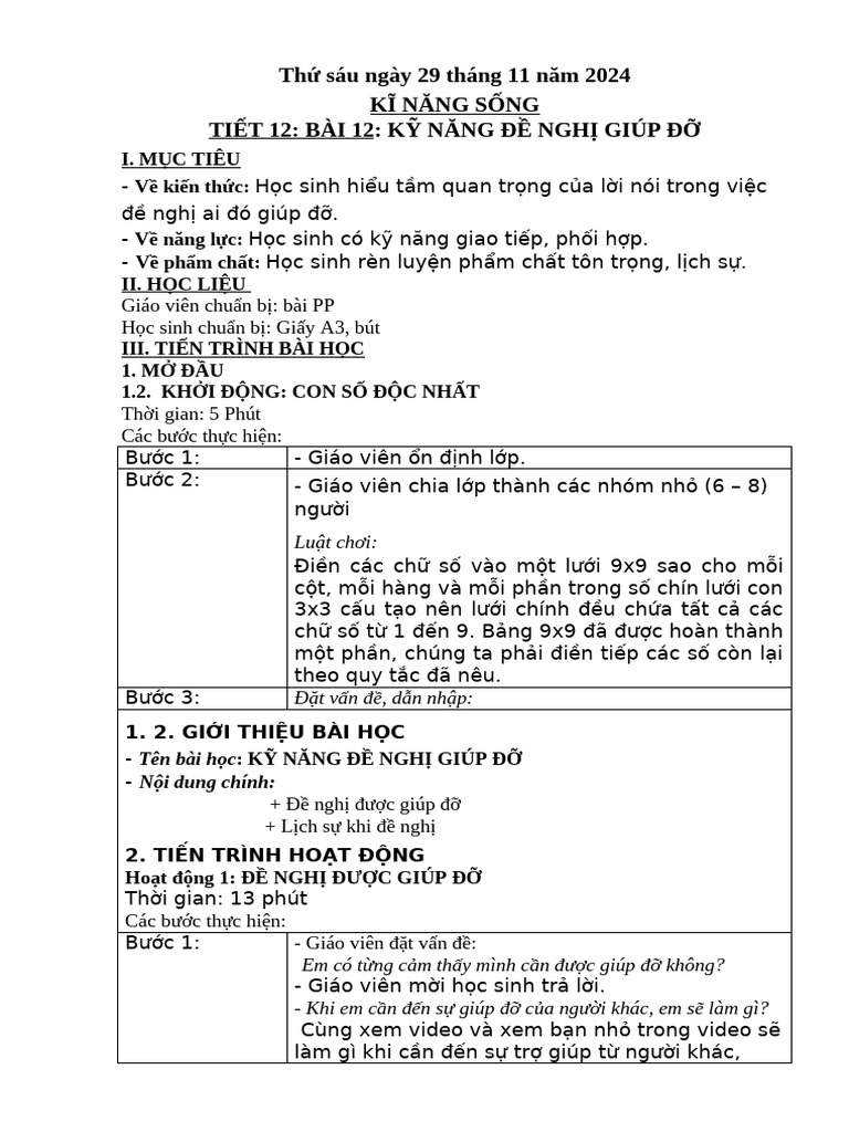 KNS TUẦN 12 | PDF