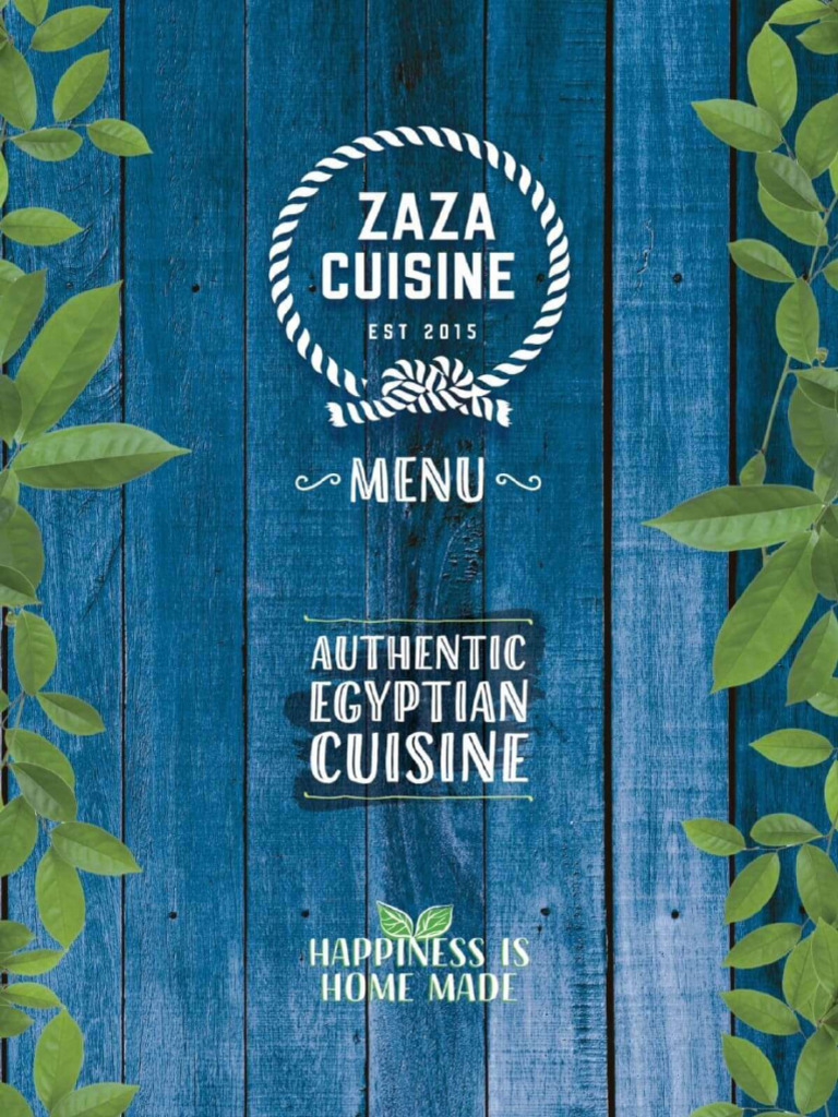 Zaza Menu | PDF