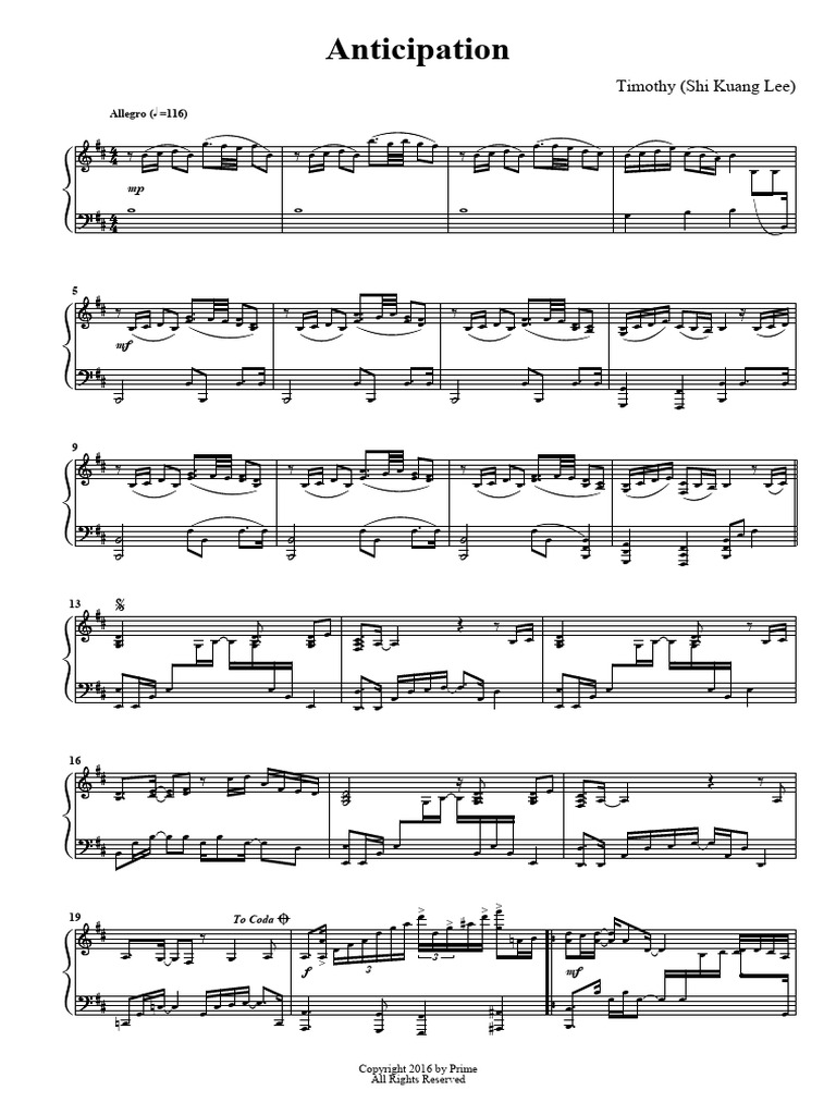 Anticipation | PDF