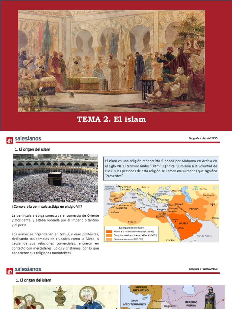 Orígenes y expansión del islam | PDF | Califato | Mahoma