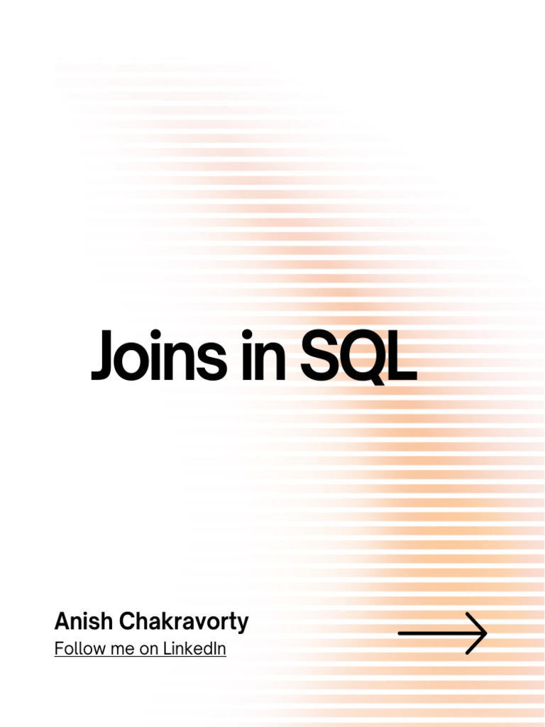 Joins in SQL | PDF