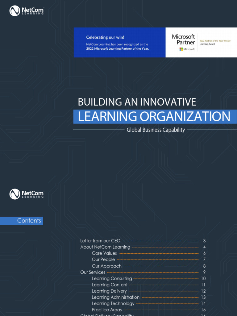 NetCom-Learning-Capability-Brochure-OPT | PDF | Educational Technology | Learning