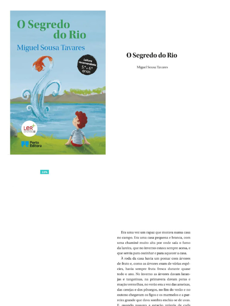 Português - O Segredo Do Rio (5 Ou 6 Anos) | PDF