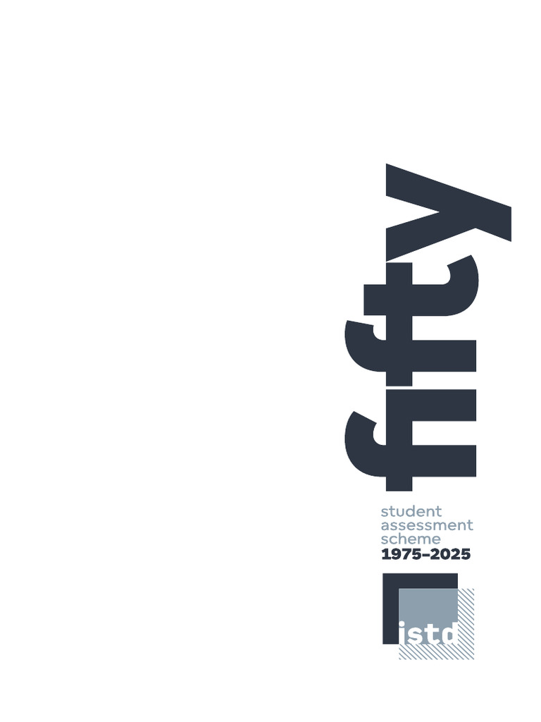 ISTD 2025 SAS Briefing Pack | PDF | Typography | Credit Card