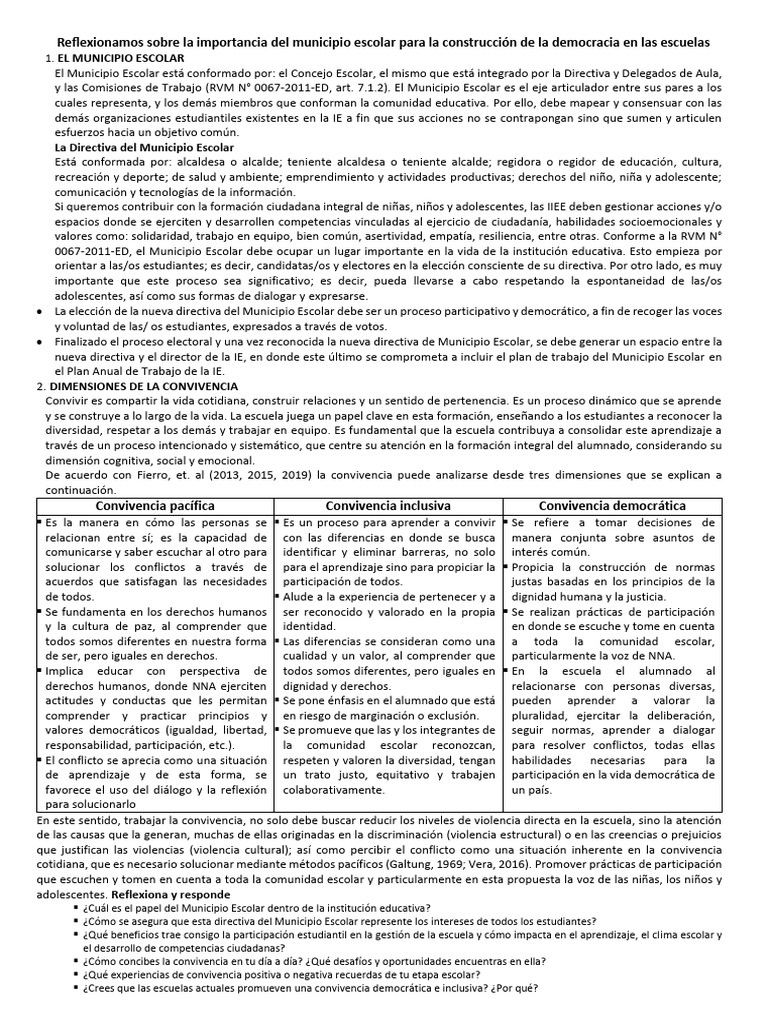 FICHA 3 | PDF | Aprendizaje | Escuelas