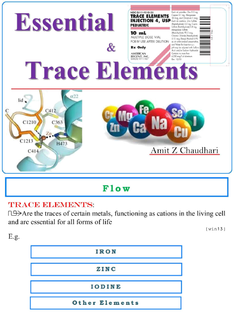 ESSENTIAL TRACE ELEMENTS ADDITIONAL MATERIALS IPC 2.2 | PDF