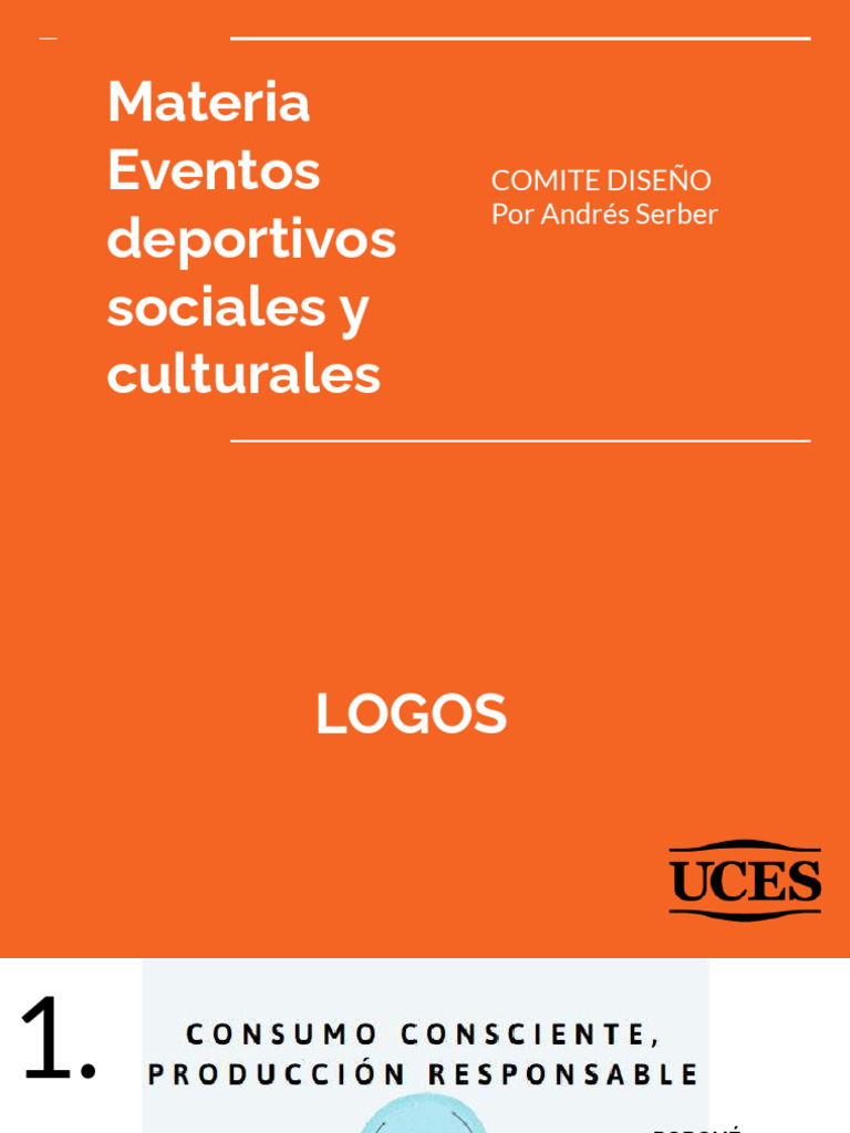 Presentacion - Eventos - Gabriela Profe. | PDF