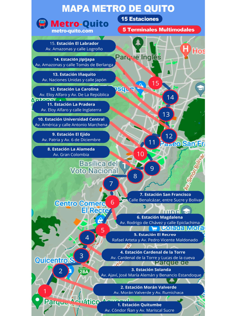 Mapa-Metro-de-Quito | PDF