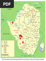 Zambia Distance Chart and Travel Times | PDF