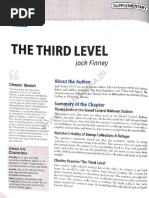 The Third Level - Class 12 English | PDF